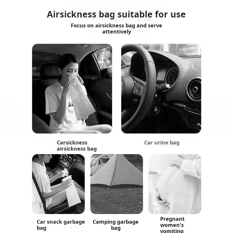Motion Sickness Bag For Travel Travel Sickness Bag Premium Motion ...