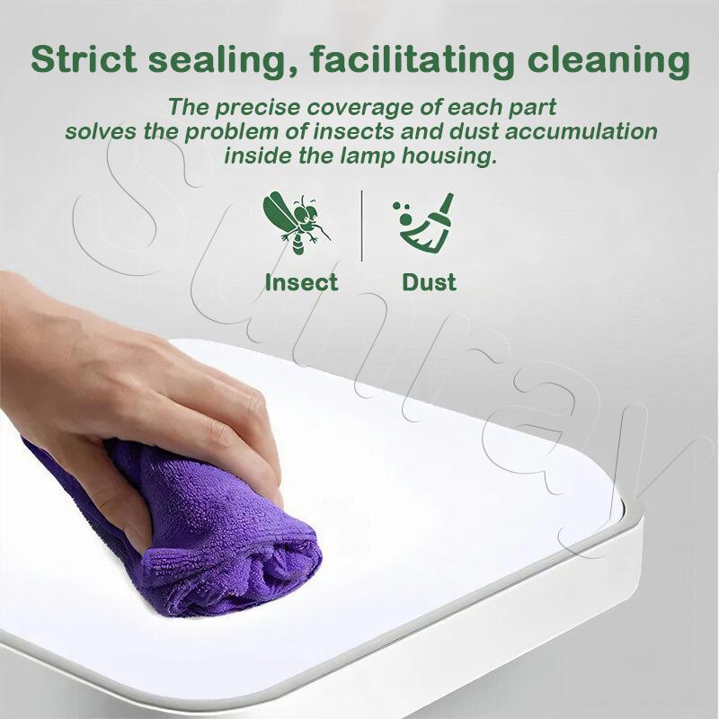 SunRay Solar Ceiling Light Solar Light Outdoor Waterproof 3 Way Colors ...