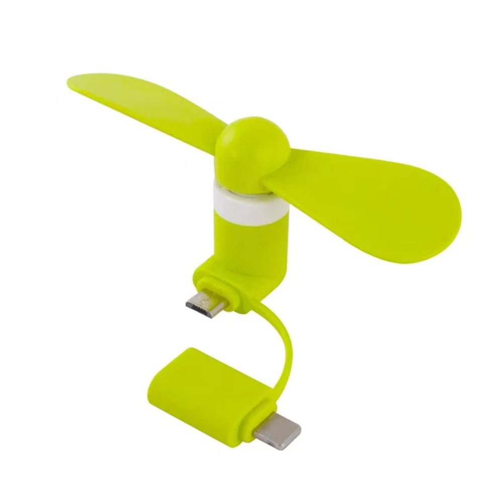 2in1 Portable USB Mini Fan for ios iPhone AND Android V8 | Shopee ...