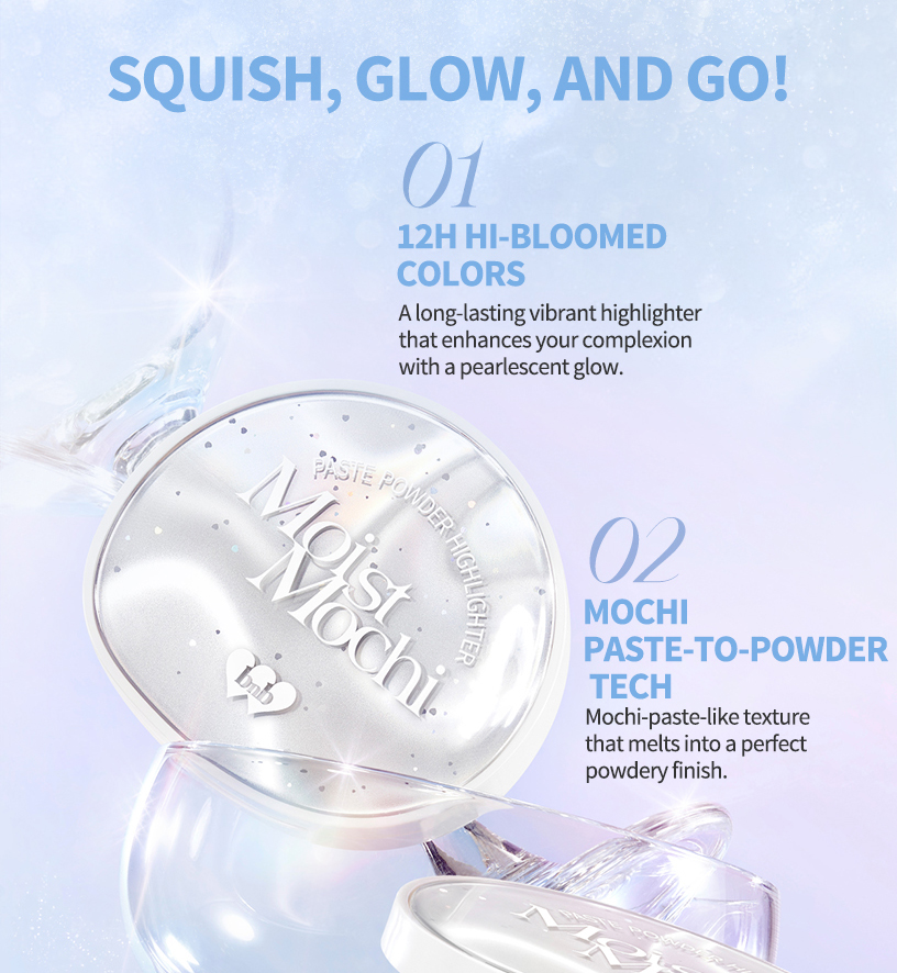 barenbliss BNB Moist Mochi Paste Powder Highlighter | Long Lasting ...