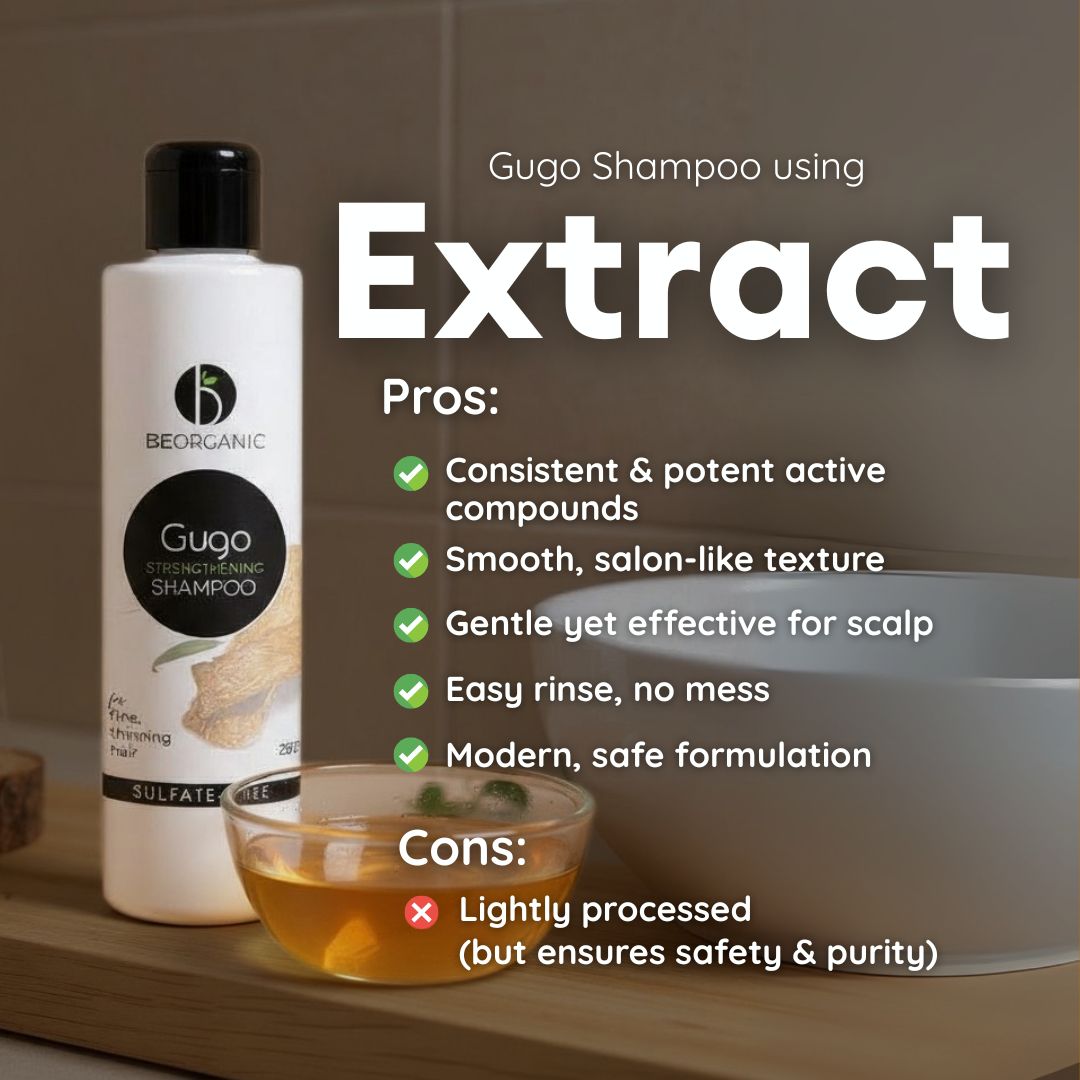 Be Organic Gugo Shampoo + Conditioner 250ml SET | Shopee Philippines