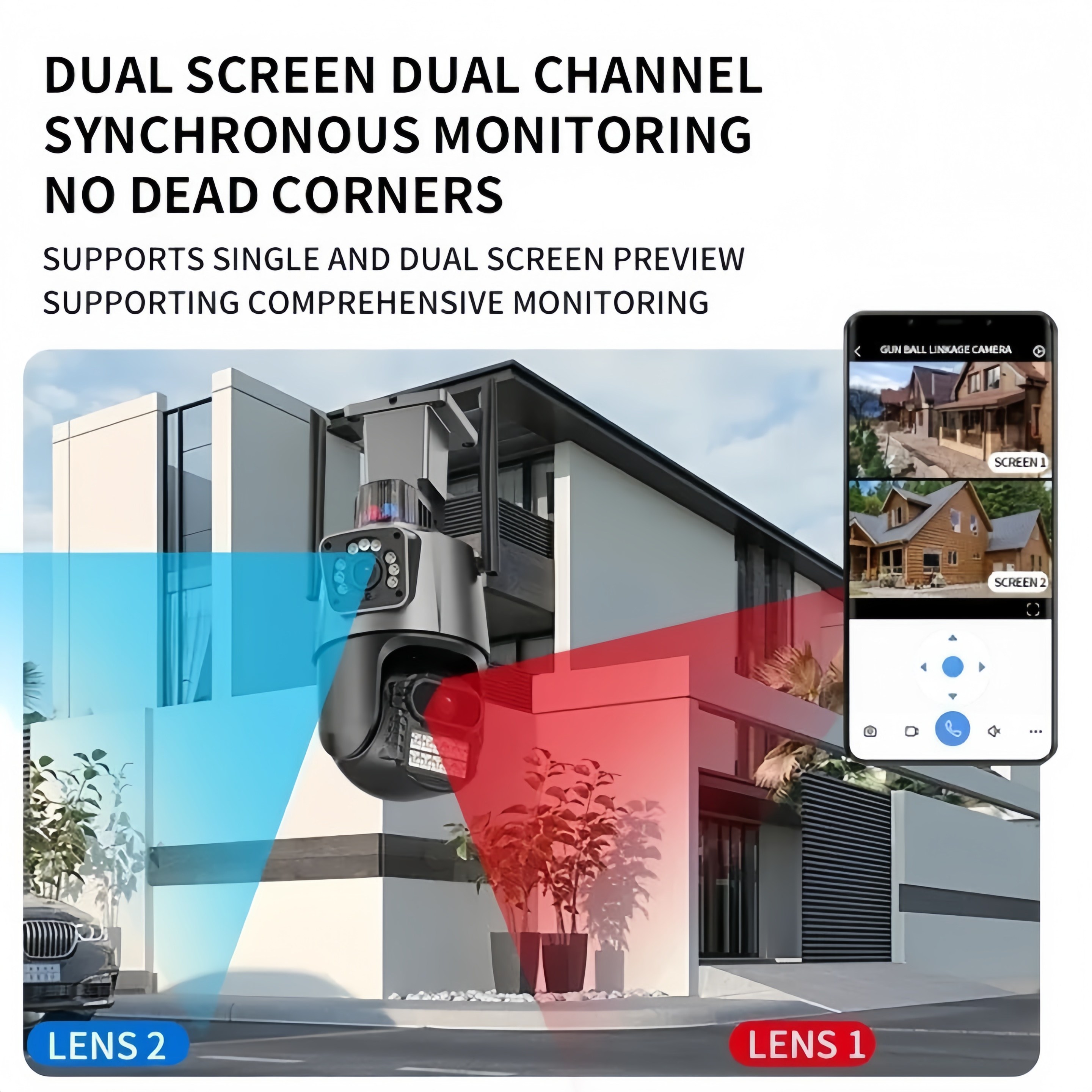 TAPO CCTV Camera Outdoor 360°Rotate Two-Way Audio 4K Night Vision WIFI ...