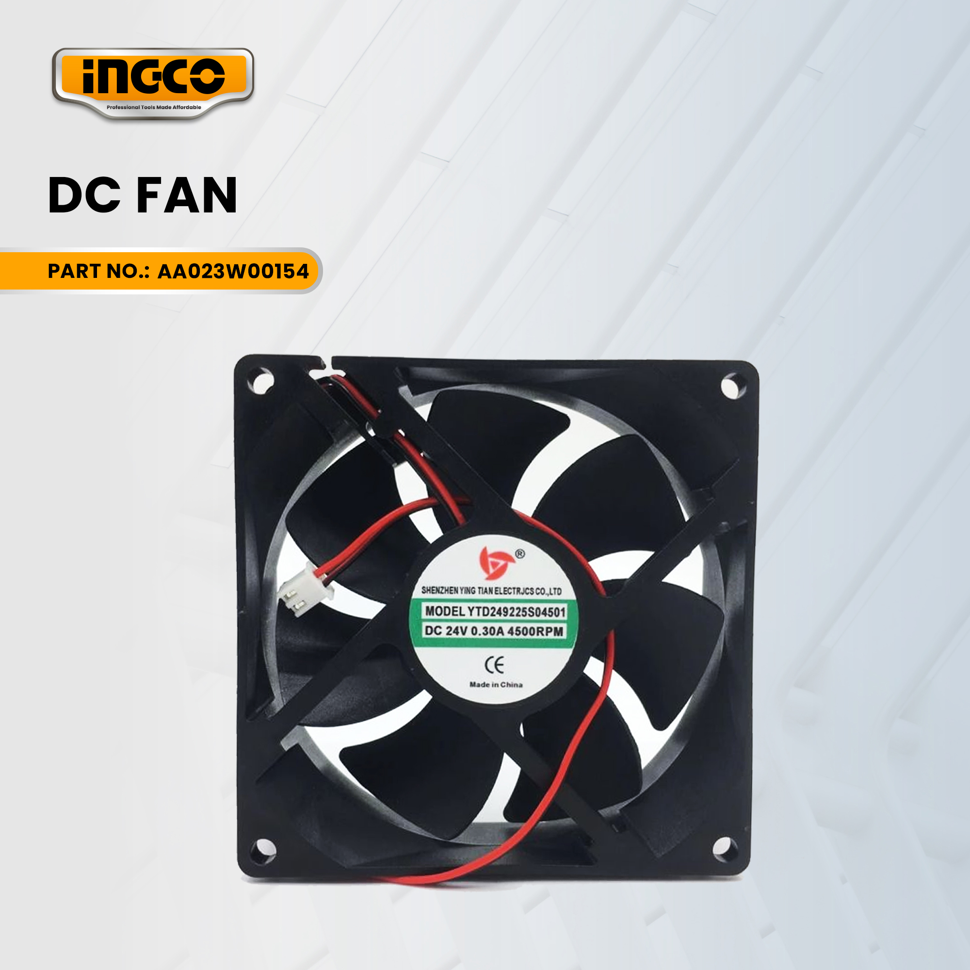 INGCO DH00000046 DC fan for ING-MMA3505P Inverter MMA Welding Machine ...