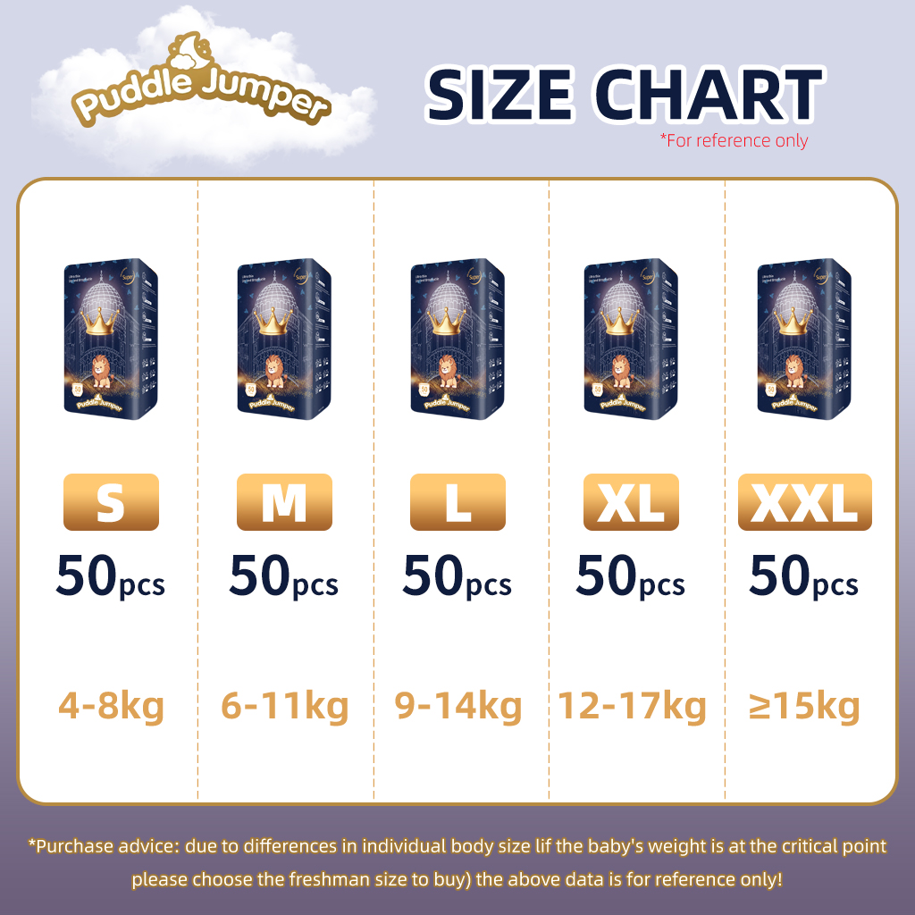 【BUY 1 TAKE 1】100PCS Diaper Pull-up Pants M-5XL Leak Proof Overnight ...