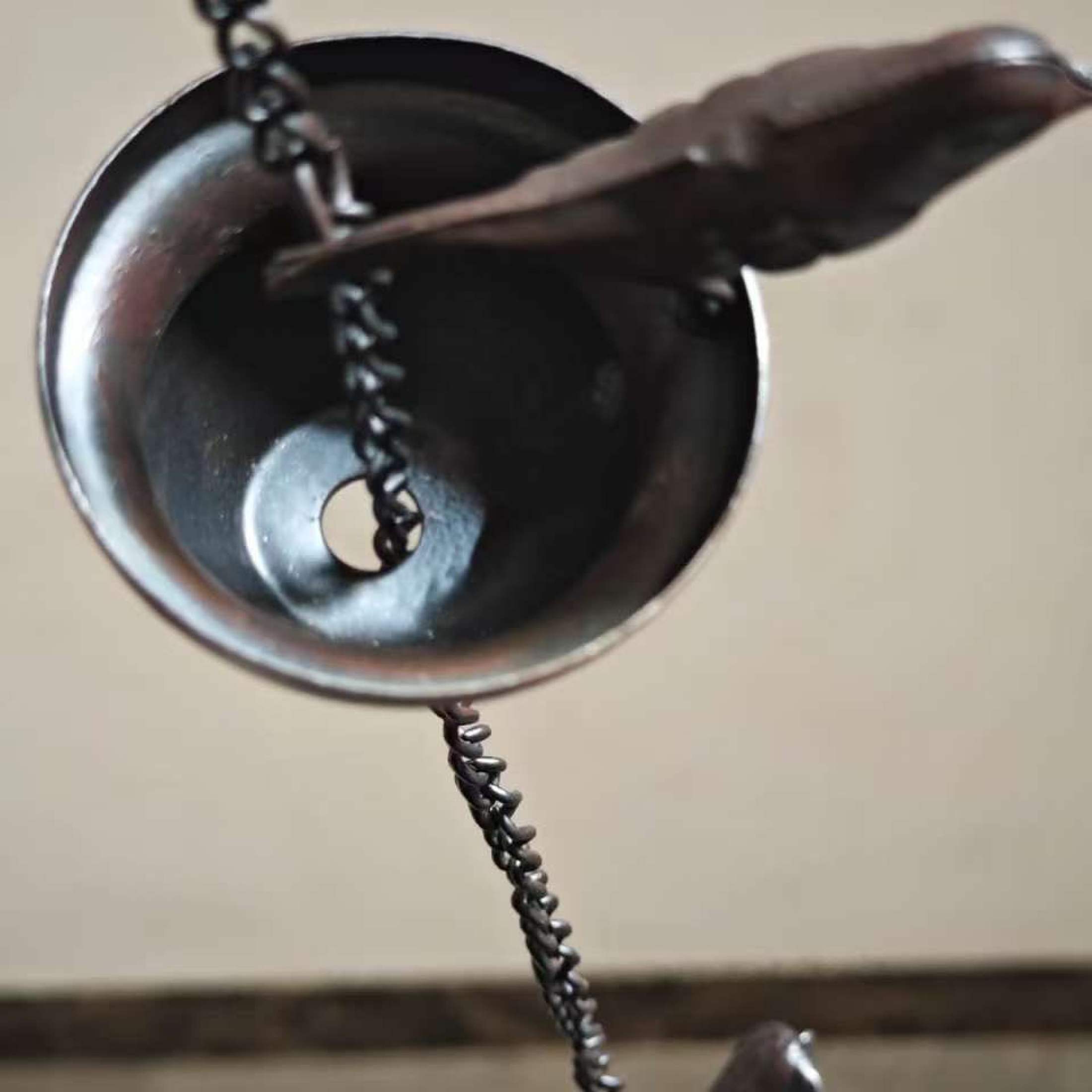 Iron decorative bird rain chain drainage chain, suitable for outdoor ...