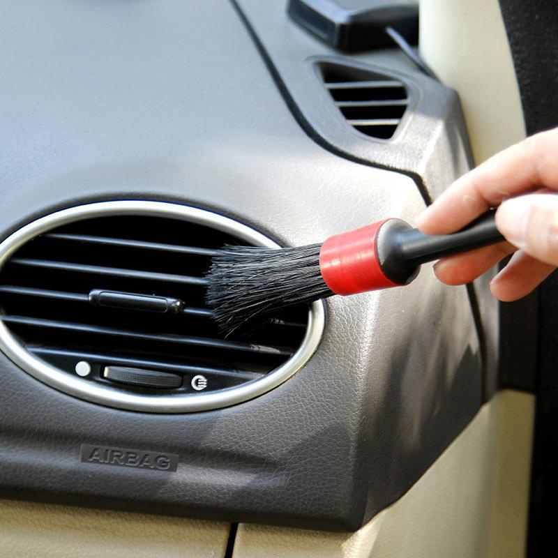 5PCS Car Brushes Long Soft Multipurpose Car Detailing Brush Set Wash ...
