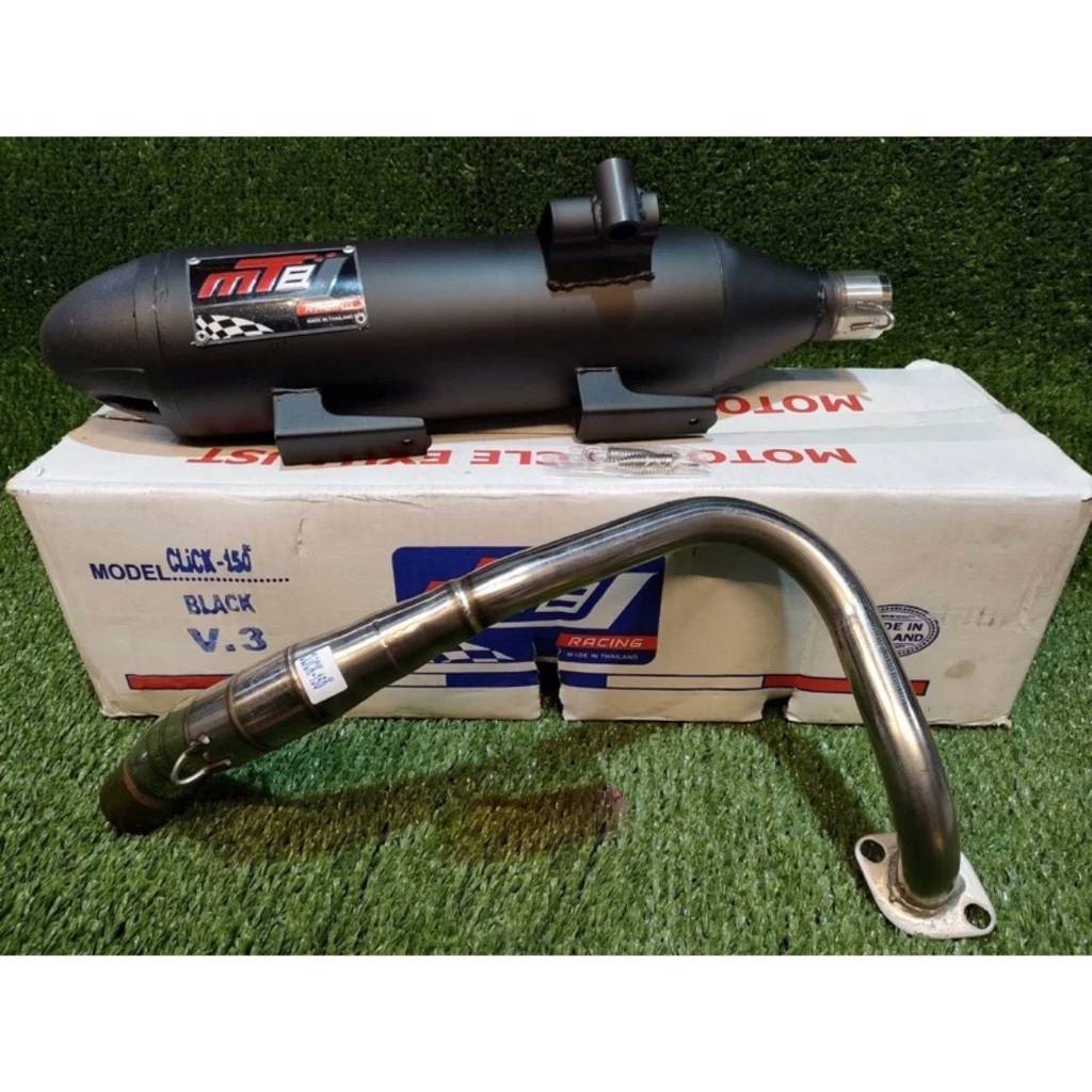 MT8 Pipe for CLiCK 125i/150i V2/ V3 GAMECHANGER I HONDA Stainless Tip ...
