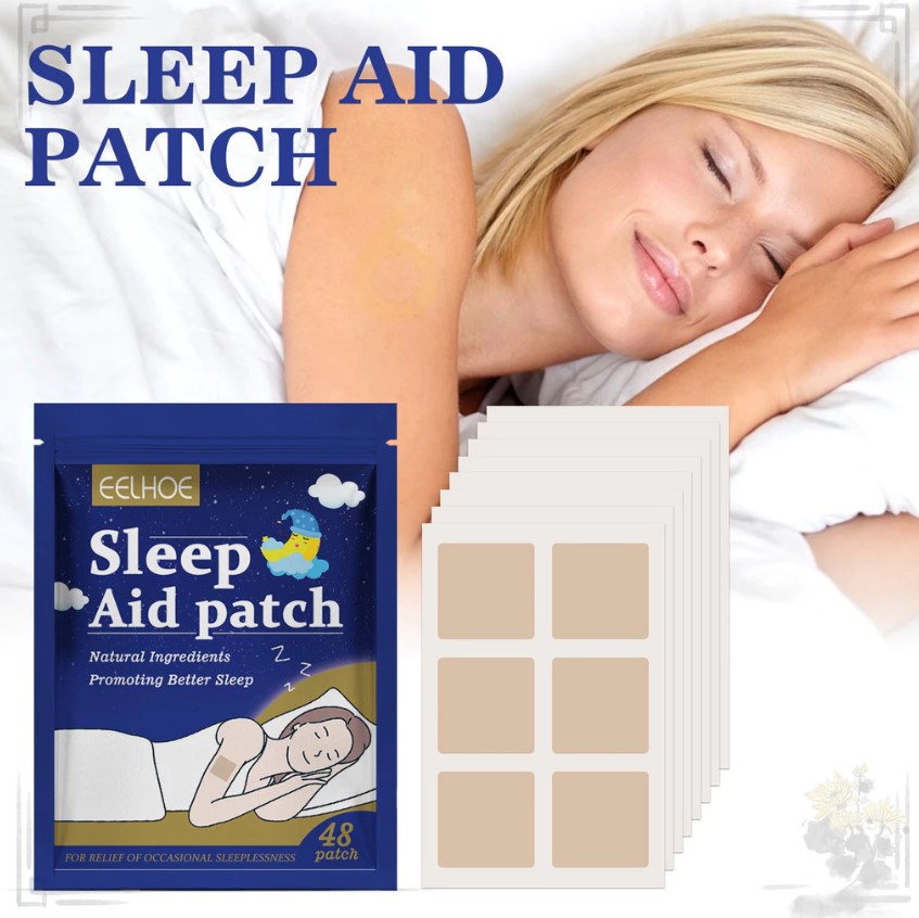 Sleep Patch Insomnia Aid Patch Relieve Anxiety Stress Improve Sleeping ...