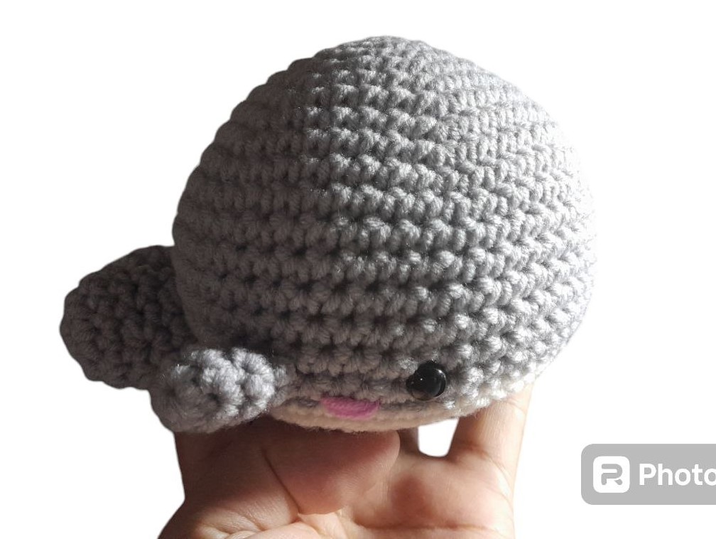 Ameegurumii Crochet Fluffy/Squeezy Whale | Shopee Philippines