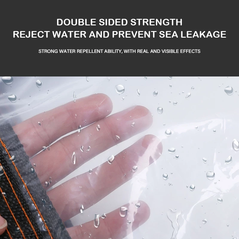 Transparent Trapal Waterproof Tarpaulin with Eyelets Waterproof Tarp ...