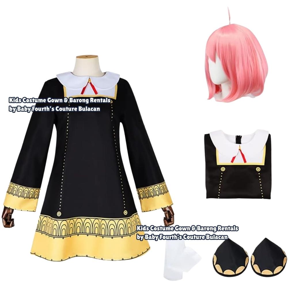 Book Character Anime Spy Family Anya Costume for Kids Girl for Cosplay ...