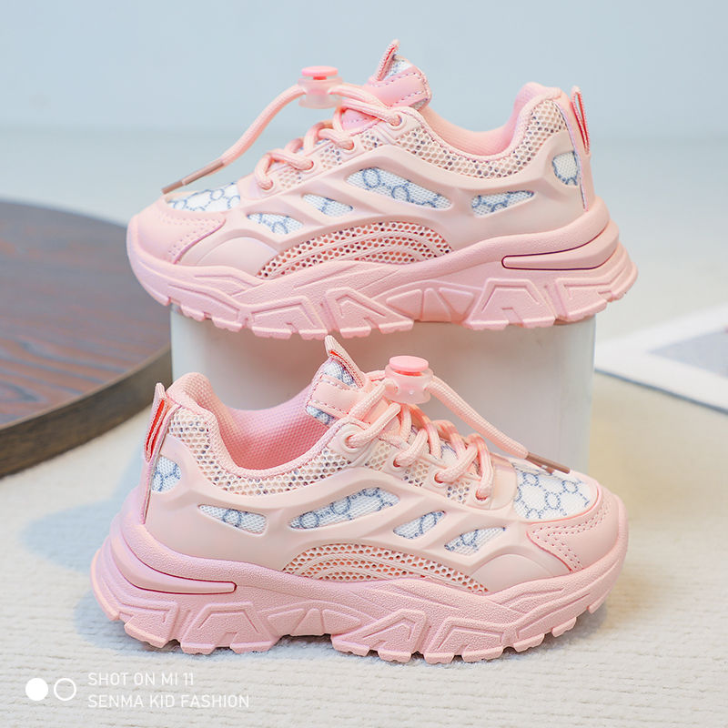SENMA Rubber Shoes For Kids Girls Korean Shoes Fashion Sneakers Chunky ...