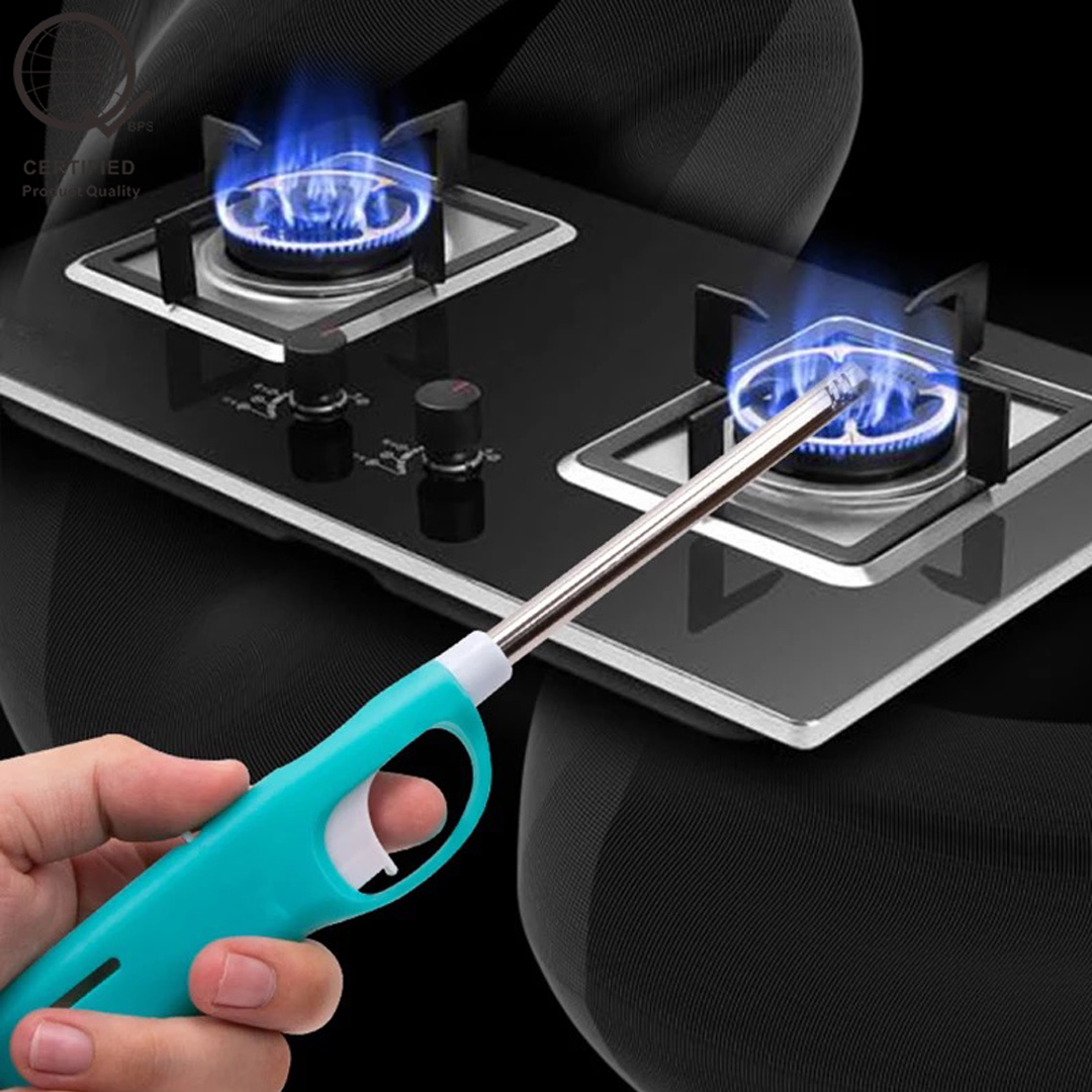 kitchen Igniter Refillable Long-Reach Barrel Gas Lighter Stove Kitchen ...