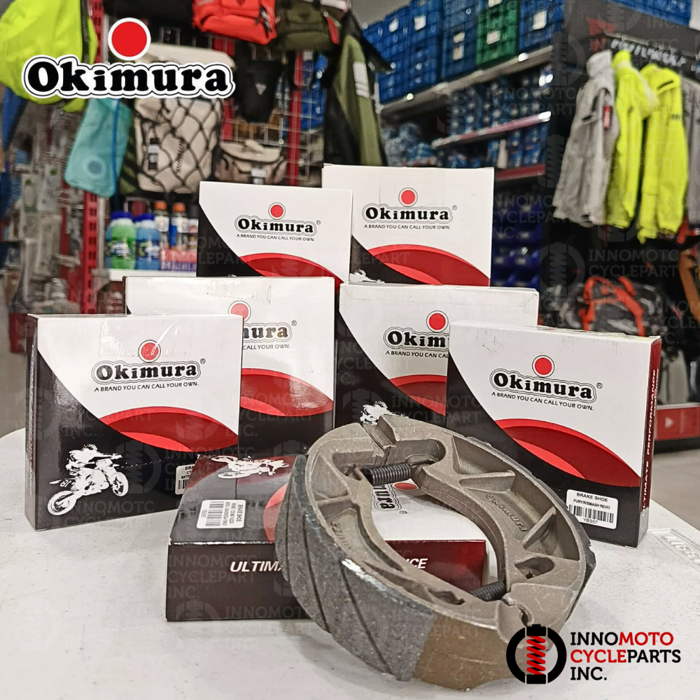 Okimura Brake Shoe (Orig type) for Sniper150mxi / STX | Shopee Philippines