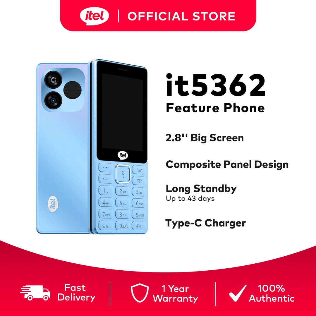 itel 5362 Neo Feature Phone Original (Keypad) 2.8" Big Screen | Up to ...