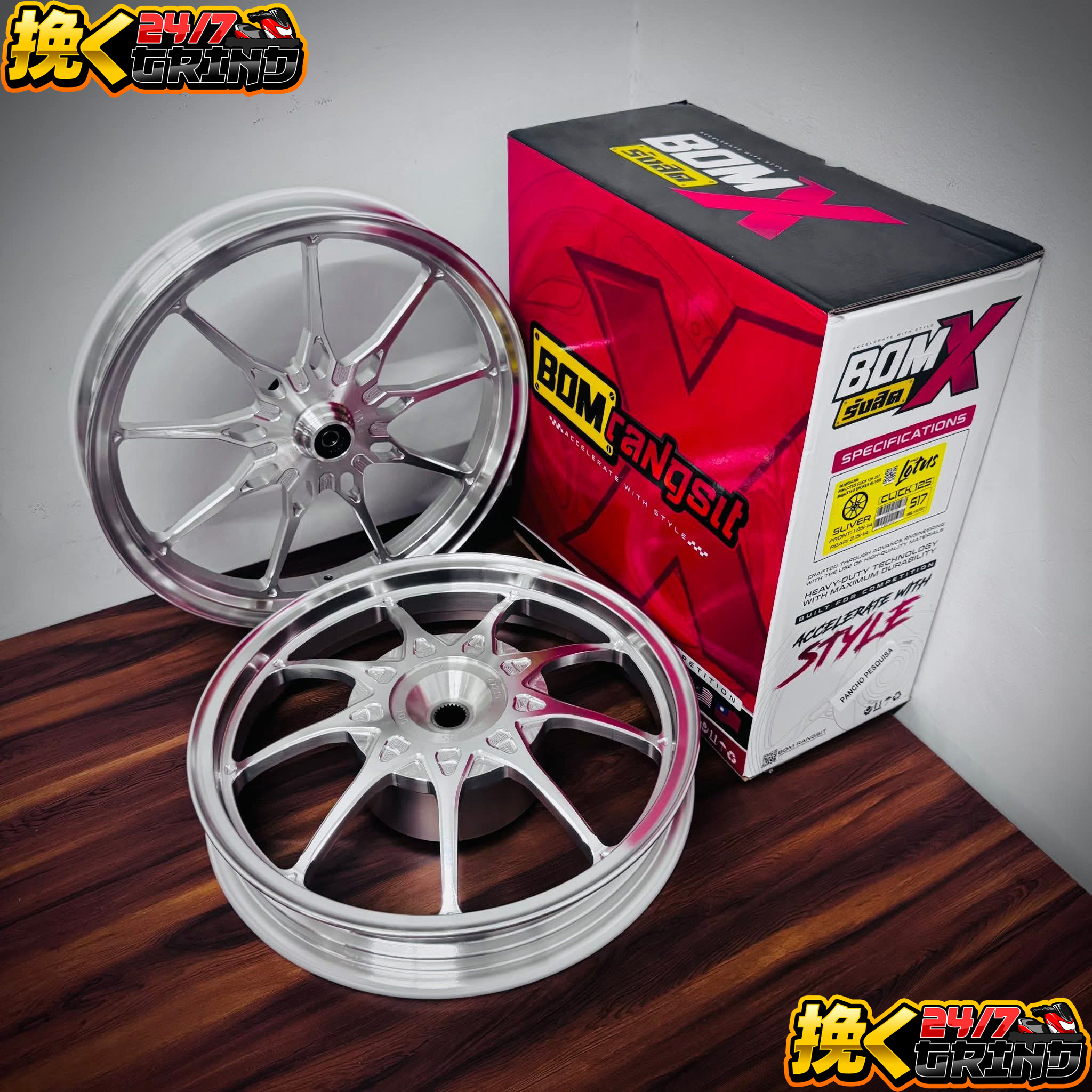BOM RANGSIT MAGS LOTUS For Click 125 / 150 v1 v2 v3 | Shopee Philippines