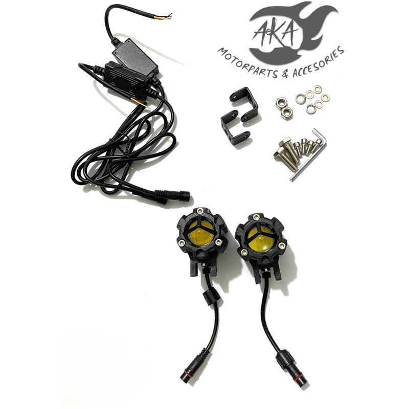 TDD 4665 NIGHT RIPPER 40WATTS CREE MINI DRIVING LIGHT DUAL COLOR ...