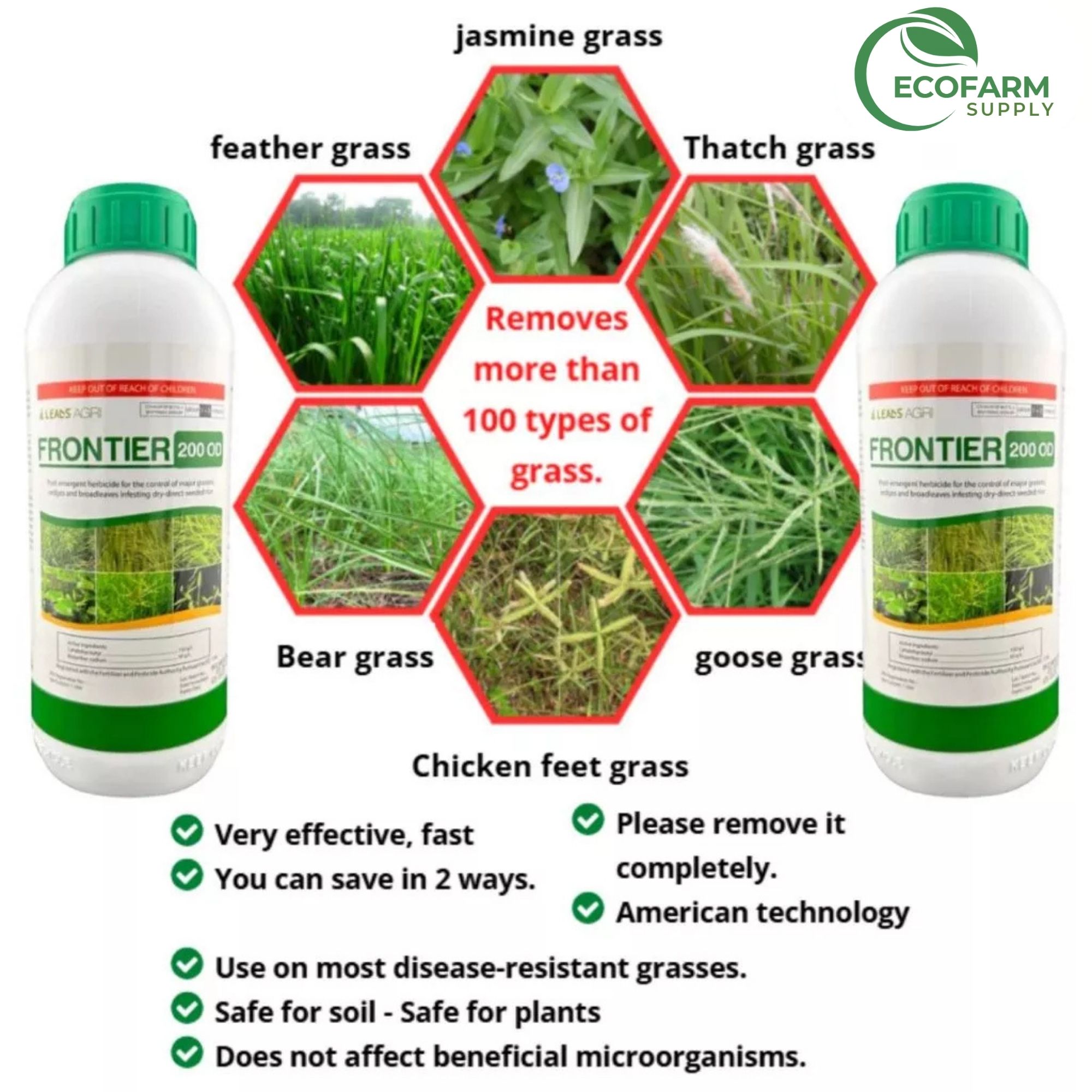 [Gold King gift] Organic Herbicide FRONTIER 200 OD - Premium Japanese ...