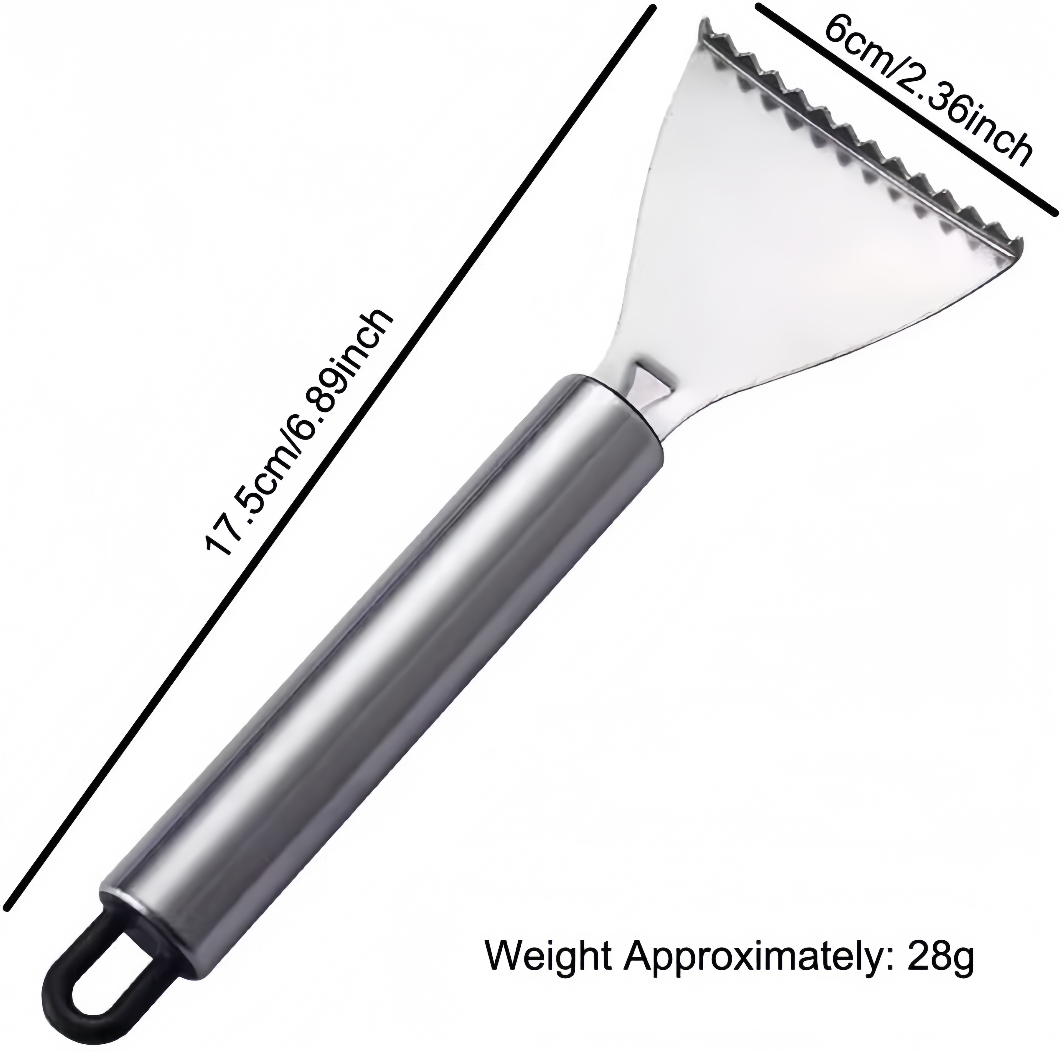 Stainless Fish Scale Remover Stainless Steel Fish Scaler Scraping Tool ...