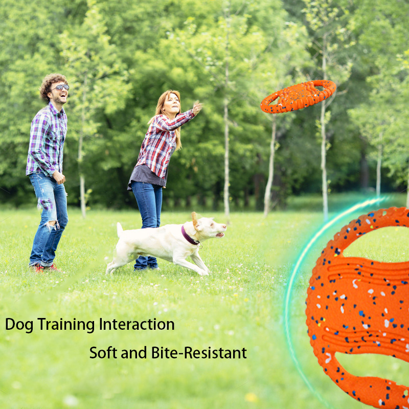 Dog Frisbee: Bite-Resistant, Specialized for Dog Training, a Pet Flying ...