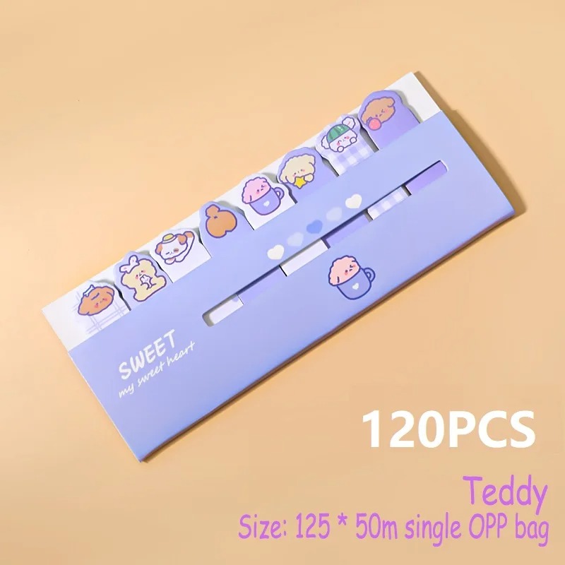 GOODAY sticky notes cute cartoon memo pad 120 sheets for students ...