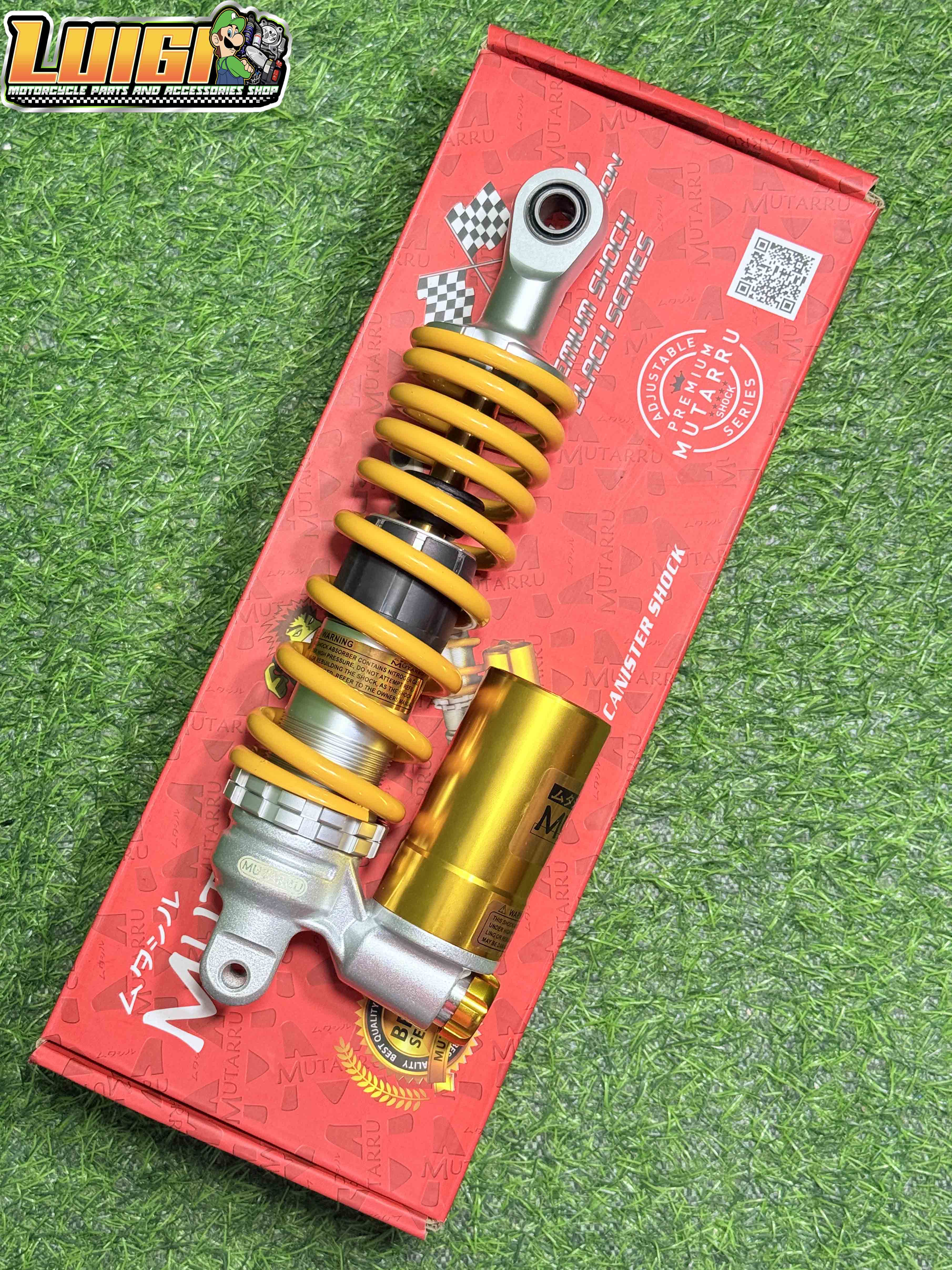 MUTARRU CLICK 125 / CLICK 150 / BEAT INVERTED REAR SHOCK W/TANK PREMIUM ...