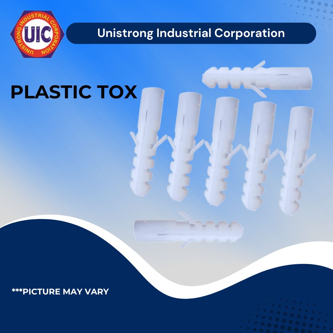PLASTIC TOX (WHITE) #5,#6,#8,#10 (100 PCS per pack) | Shopee Philippines