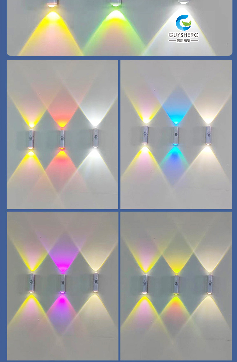 Sensor Spotlight Night Light USB Rechargeable Wireless Body Induction ...