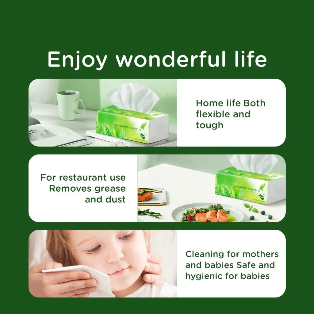 [BUY 10 TAKE 10]3 ply 300 sheets Facial Tissue Paper towel paper towel ...