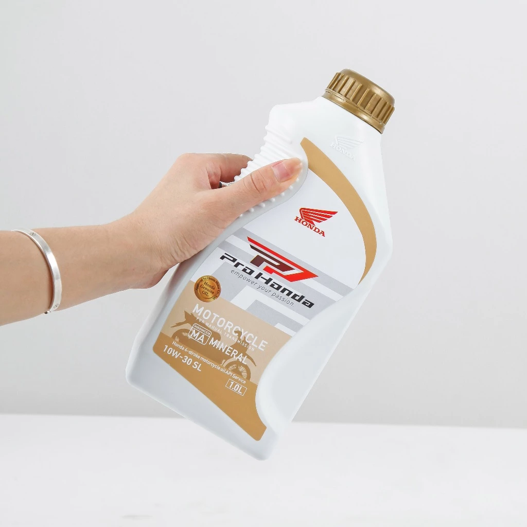 ORIGINAL HONDA MOTORCYCLE ENGINE OIL 10W-30 SL 1L | Shopee Philippines
