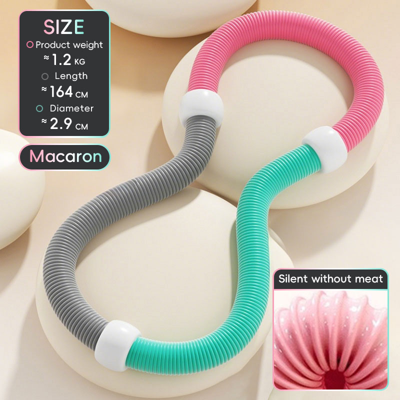 FUYOGI Soft Spring Hula Hoop Female Weighted Loss Fitness Equipment ...