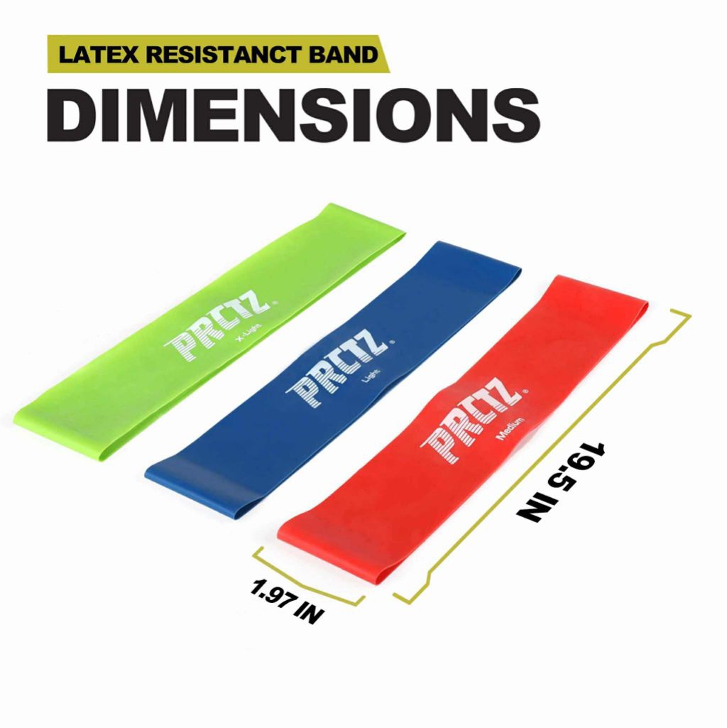 Prctz Power Loops Light Resistance Bands PF0370 | Shopee Philippines