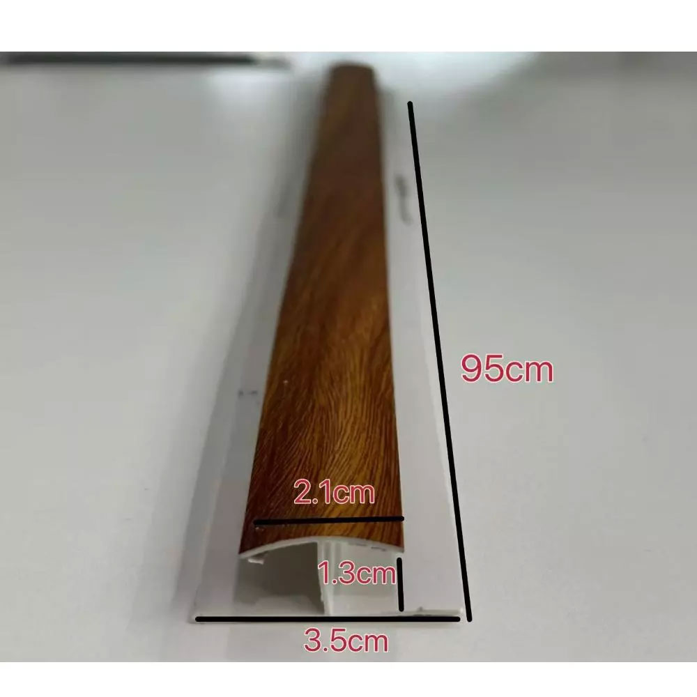 WPC Edge Protector Strip Edge Strip95cm Wall Joint Edge Banding Strip ...