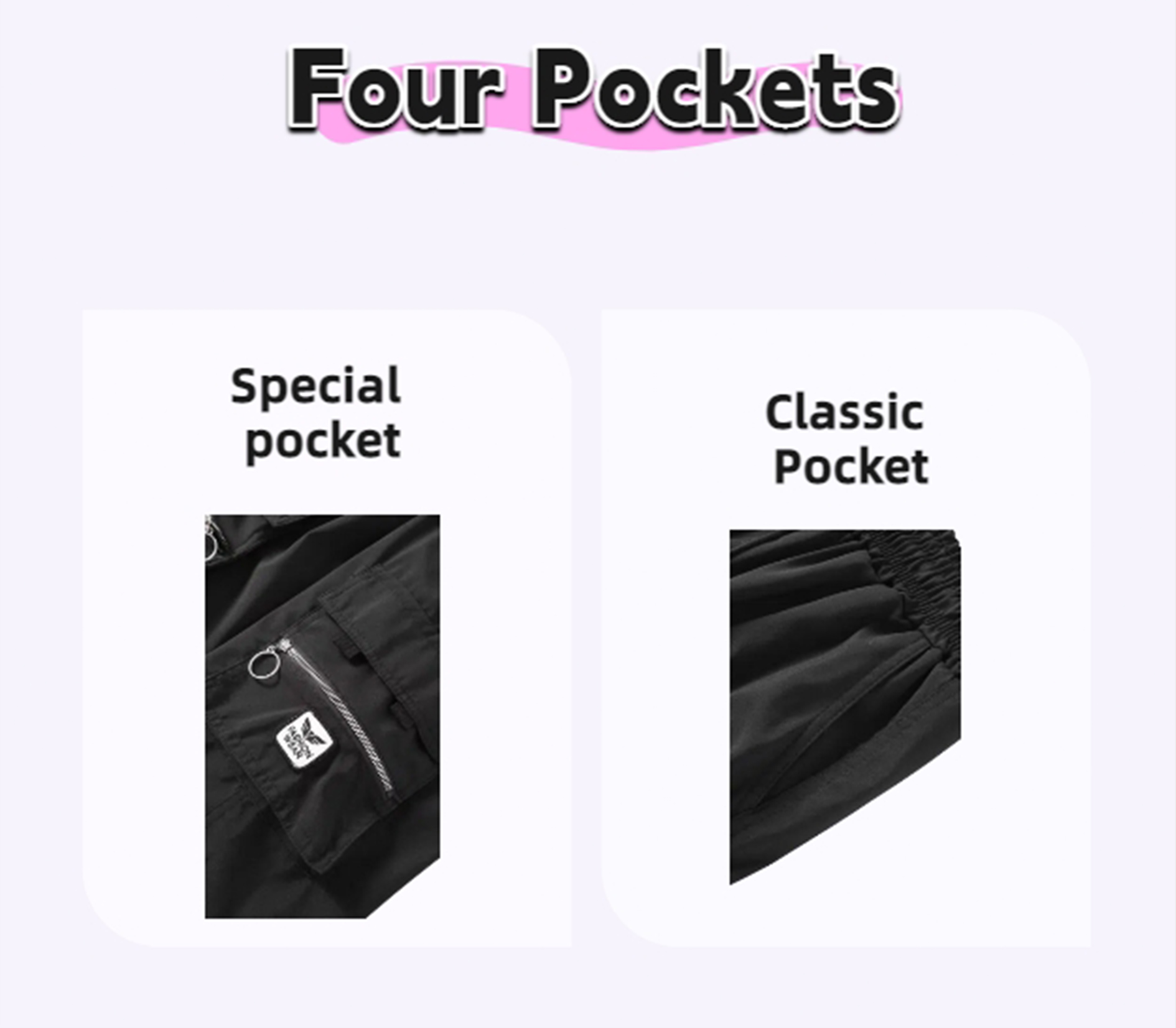 Outdoor Cargo Pants with 4 Pockets - Semi Baston Fit, Woven Cotton ...