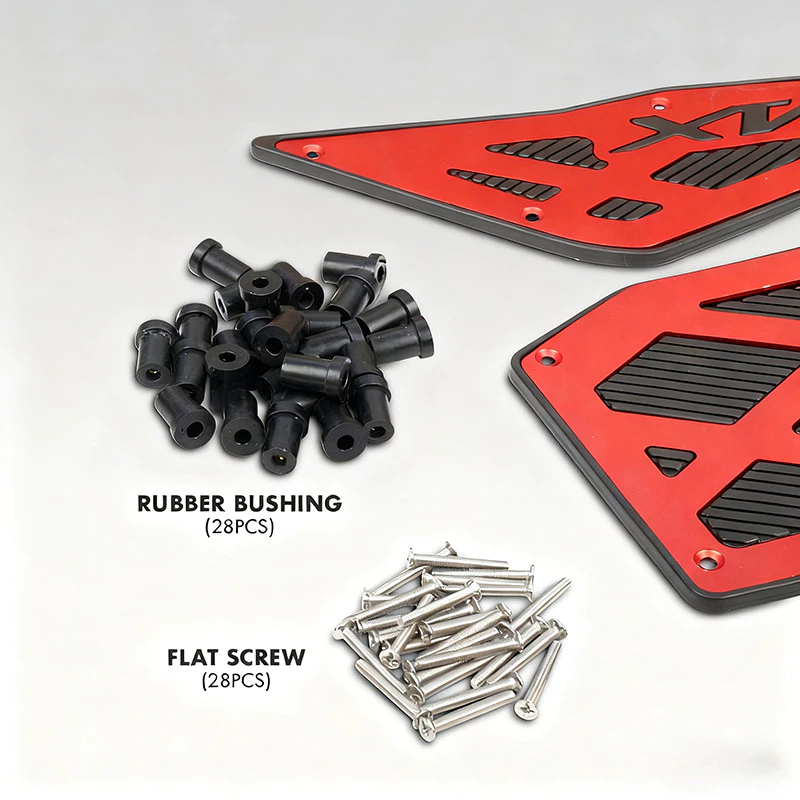 YAMAHA NMAX V3 TURBO Foot Board Matting Aluminum Alloy Anti-Slip With ...