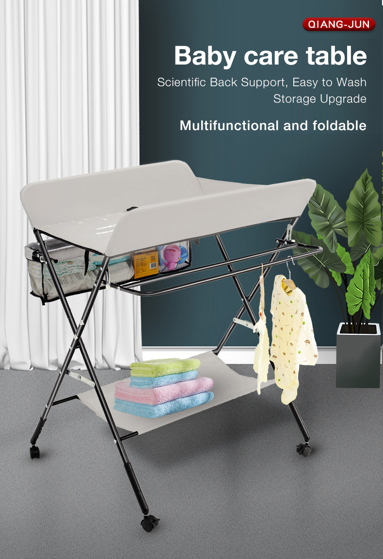 Foldable Diaper Changing Table For Kids Station Baby Changing Table ...
