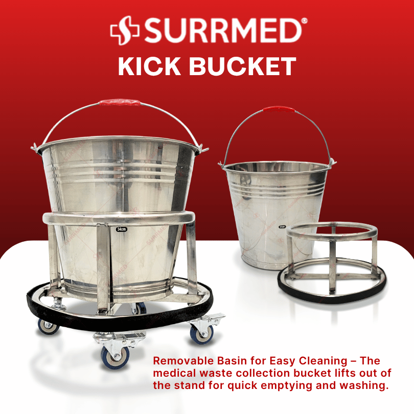 SURRMED KICK BUCKET WITH WHEELS | Shopee Philippines