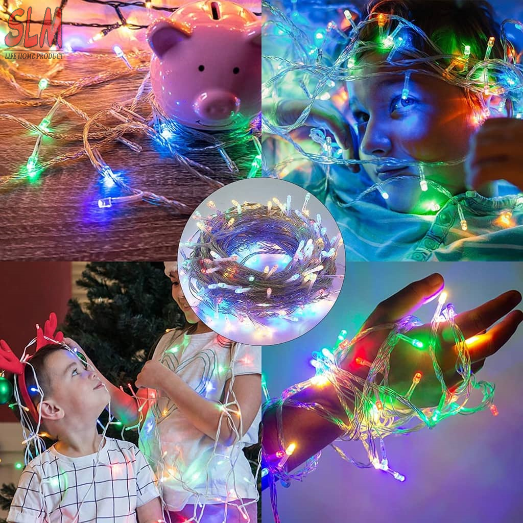 100 LED Christmas Lights 10M String Fairy Light with End Connector ...