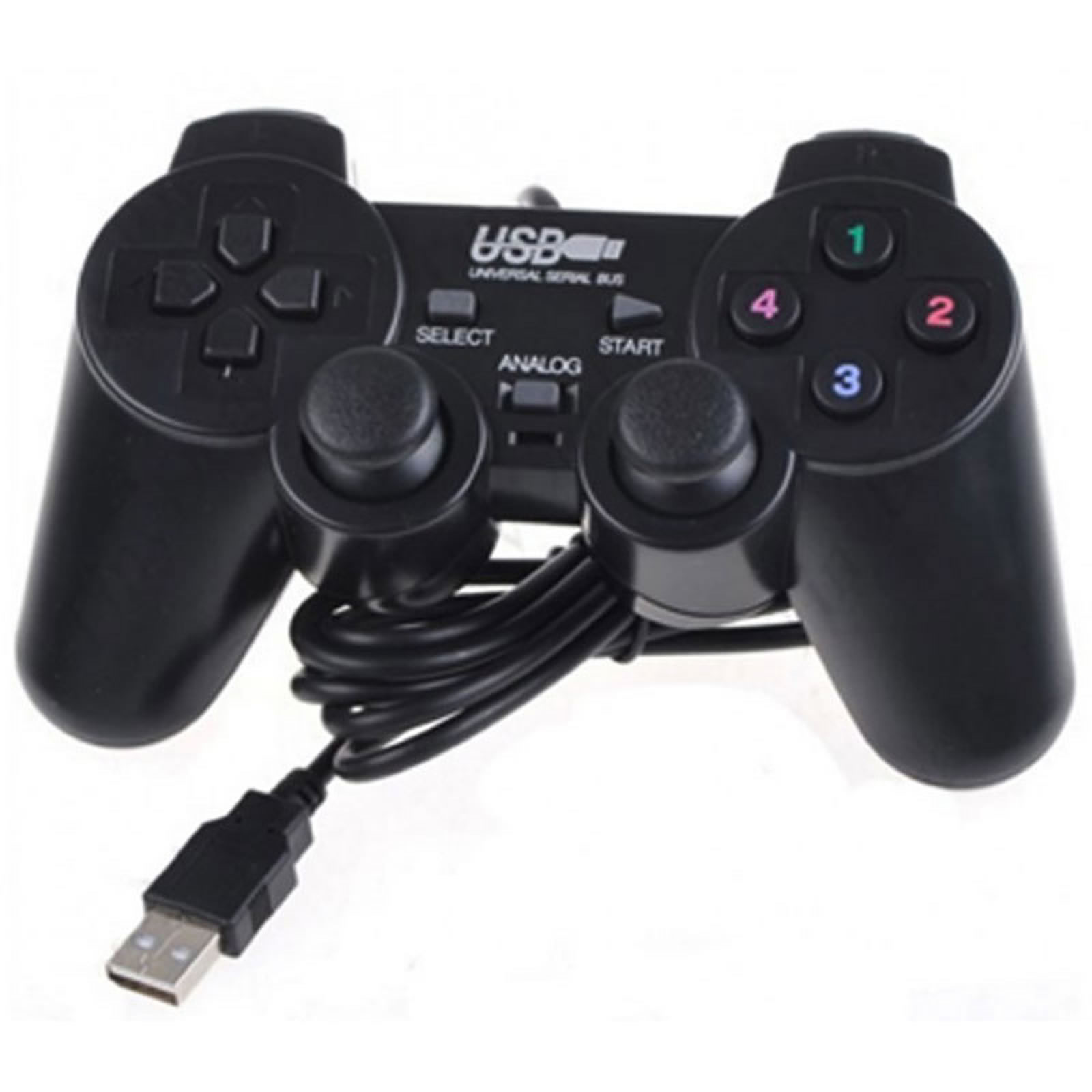 USB PC Wired CONTROLLER DUAL ANALOG with single vibration; PS2 Wireless | Shopee Philippines