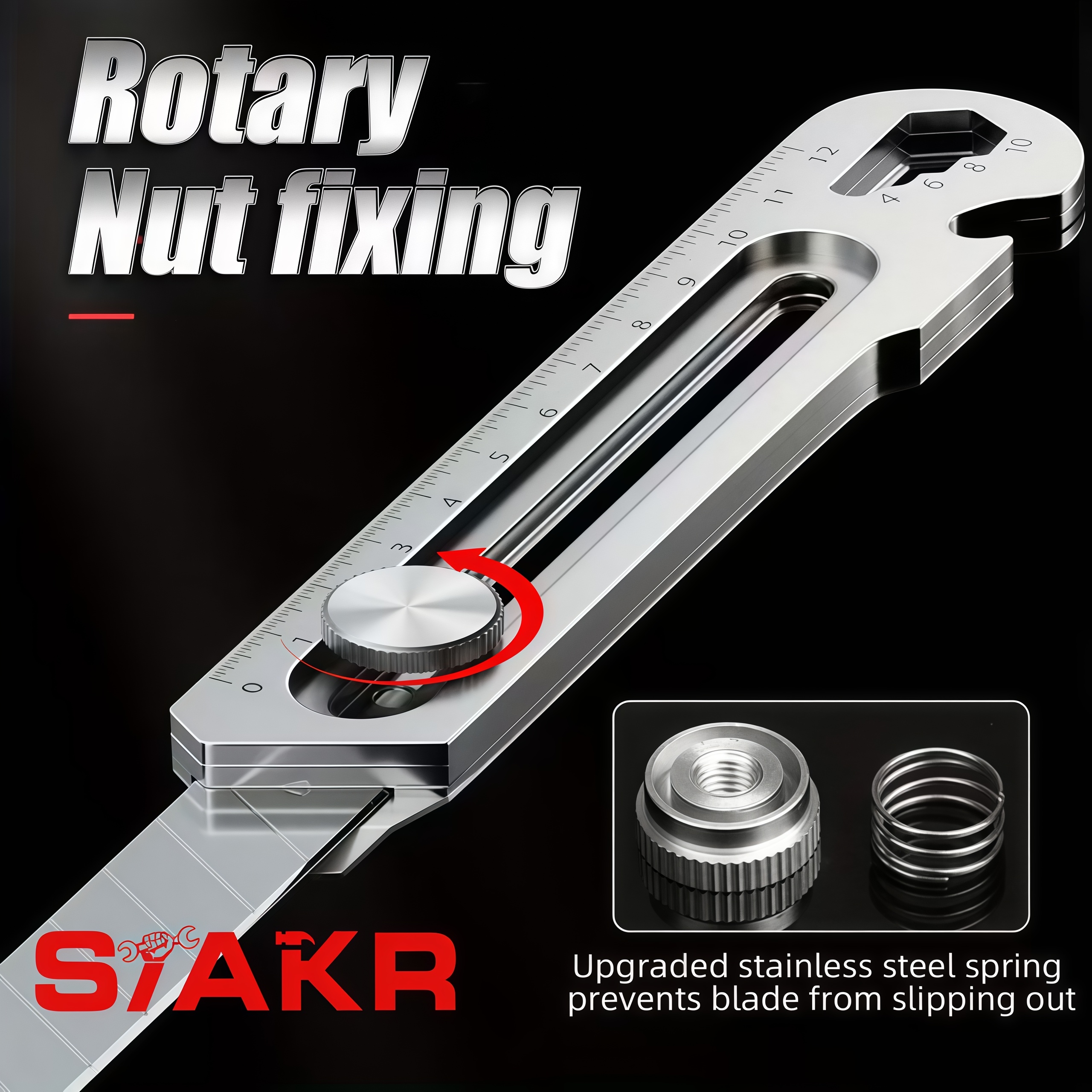 Thickened 304 Stainless steel Thickened utility knife, Waterproof and ...
