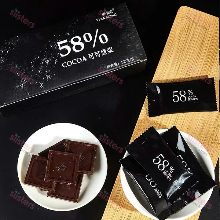 Sugar-Free Dark Chocolate Packs – 35% 58% 72% 85% 100% Cocoa, Healthy ...