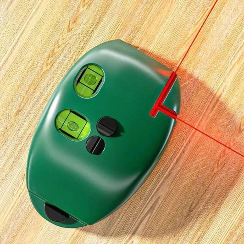90-Degree Right-Angle Infrared Laser Level Vertical Horizontal Bubble ...