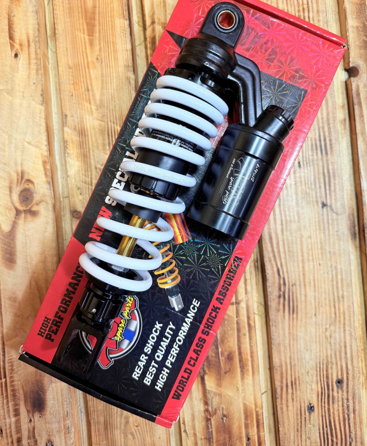 AEK CLICK 125 / CLICK 150 REAR SHOCK ABSORBER WITH TANK 300MM THAILAND ...