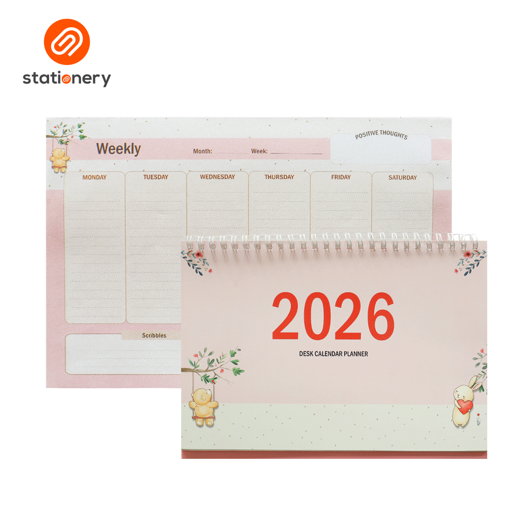 2026 Desk Monthly Planner and Calendar Set | Shopee Philippines