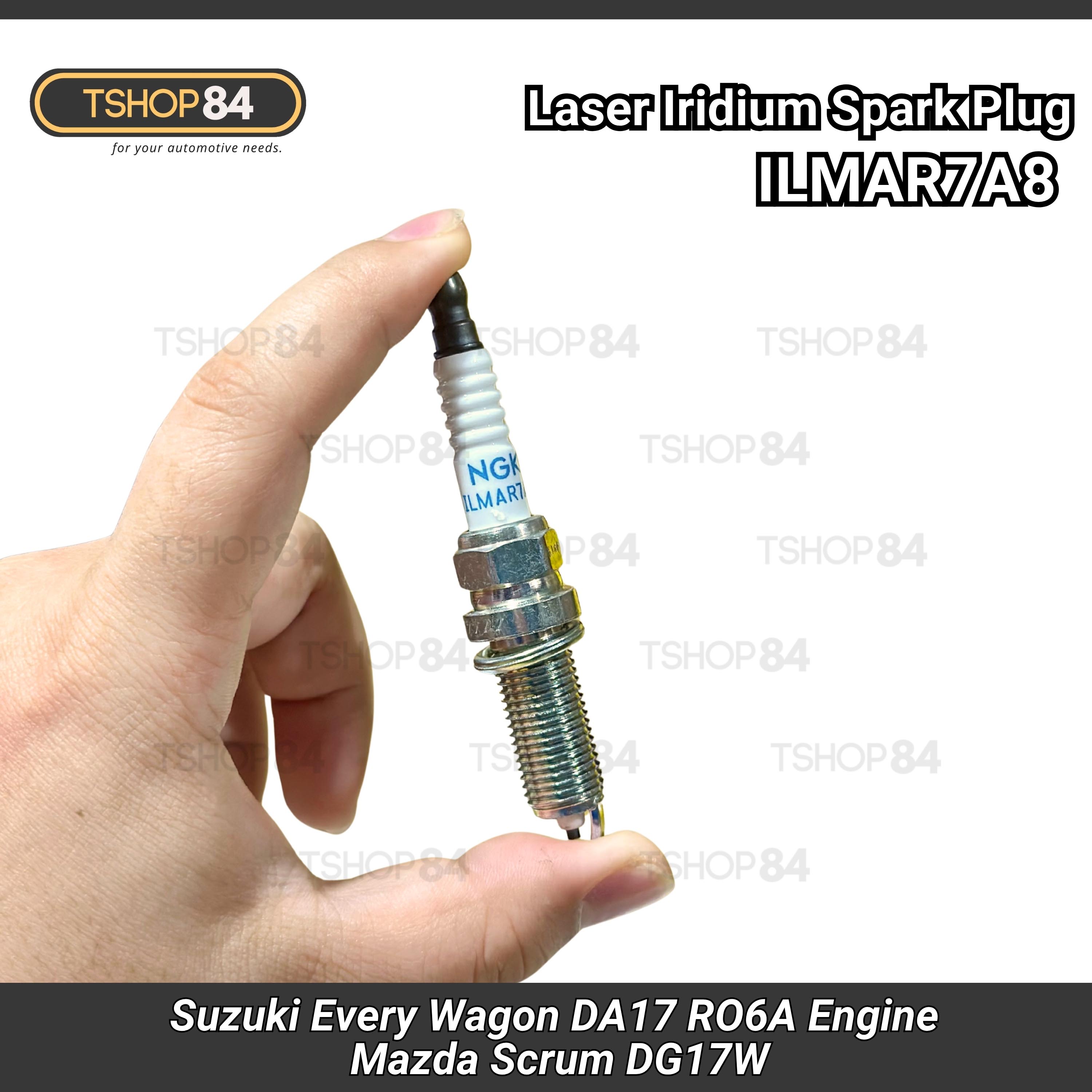 NGK ILMAR7A8 Laser Iridium Spark Plug Suzuki Every Wagon DA17 RO6A ...