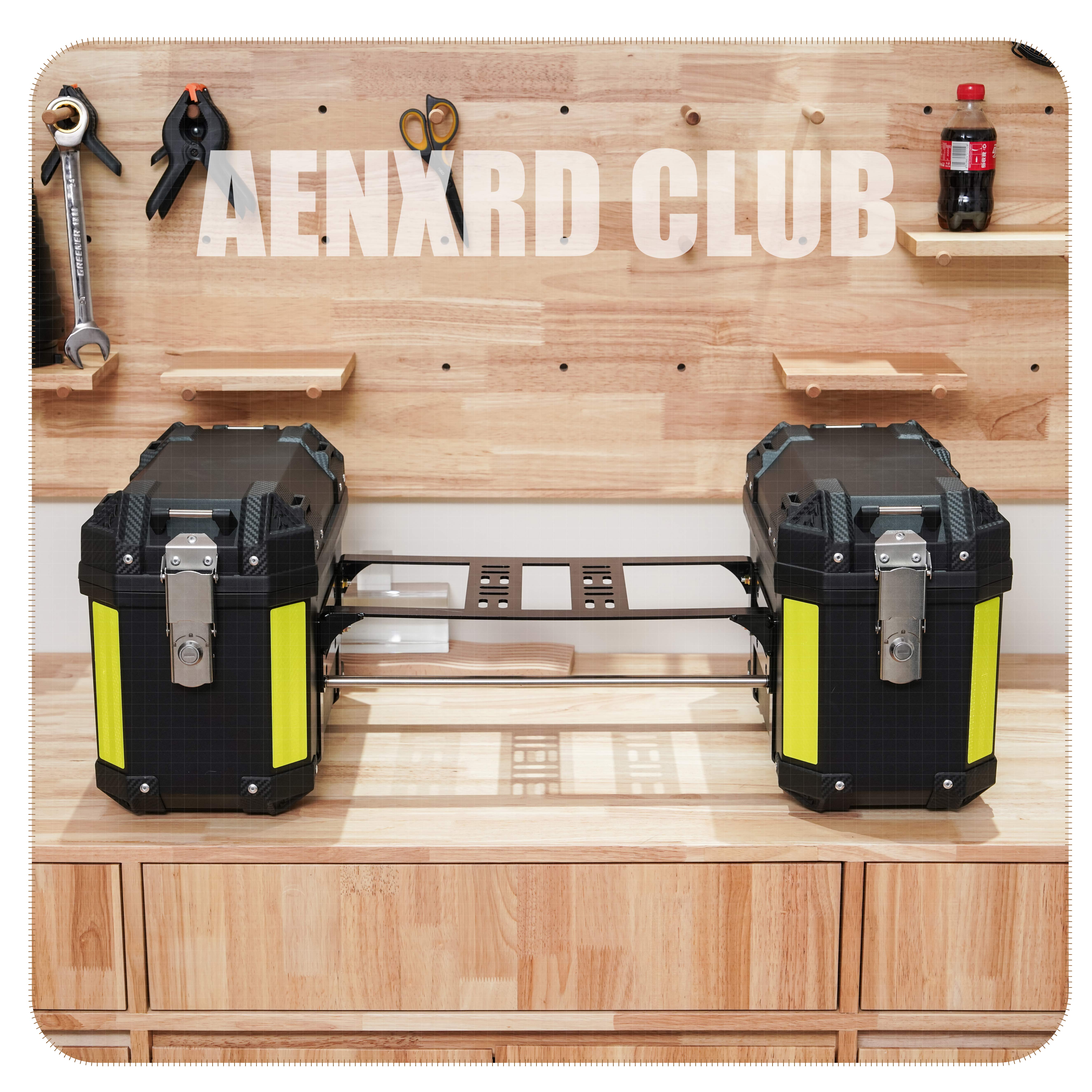 【Ready stock】Motorcycle side case 36L Top Box Motorcycle Box 45L Box ...