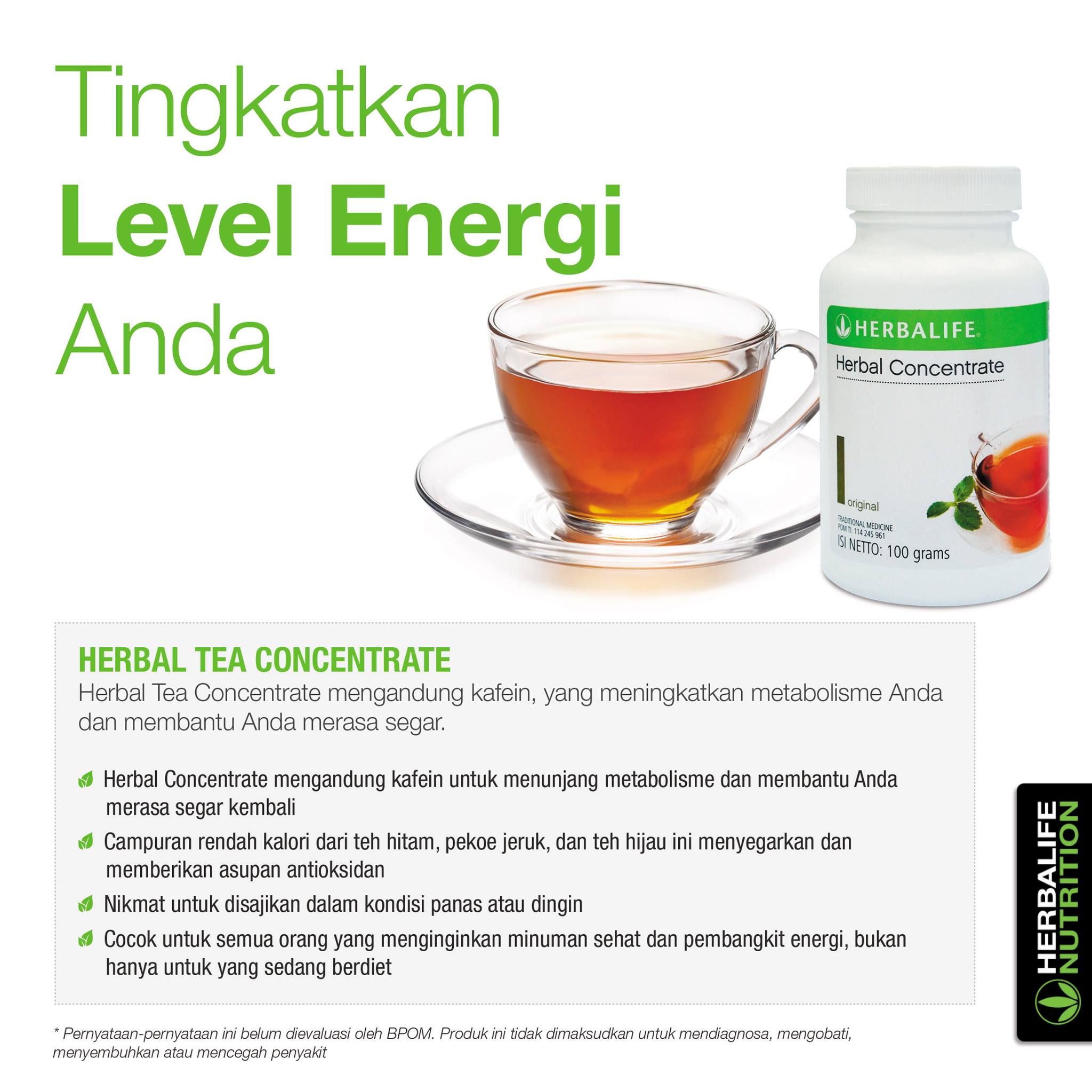 Herbalife Tea Concentrate ( Fat Burner ) Healthy low-fat halal | Shopee ...