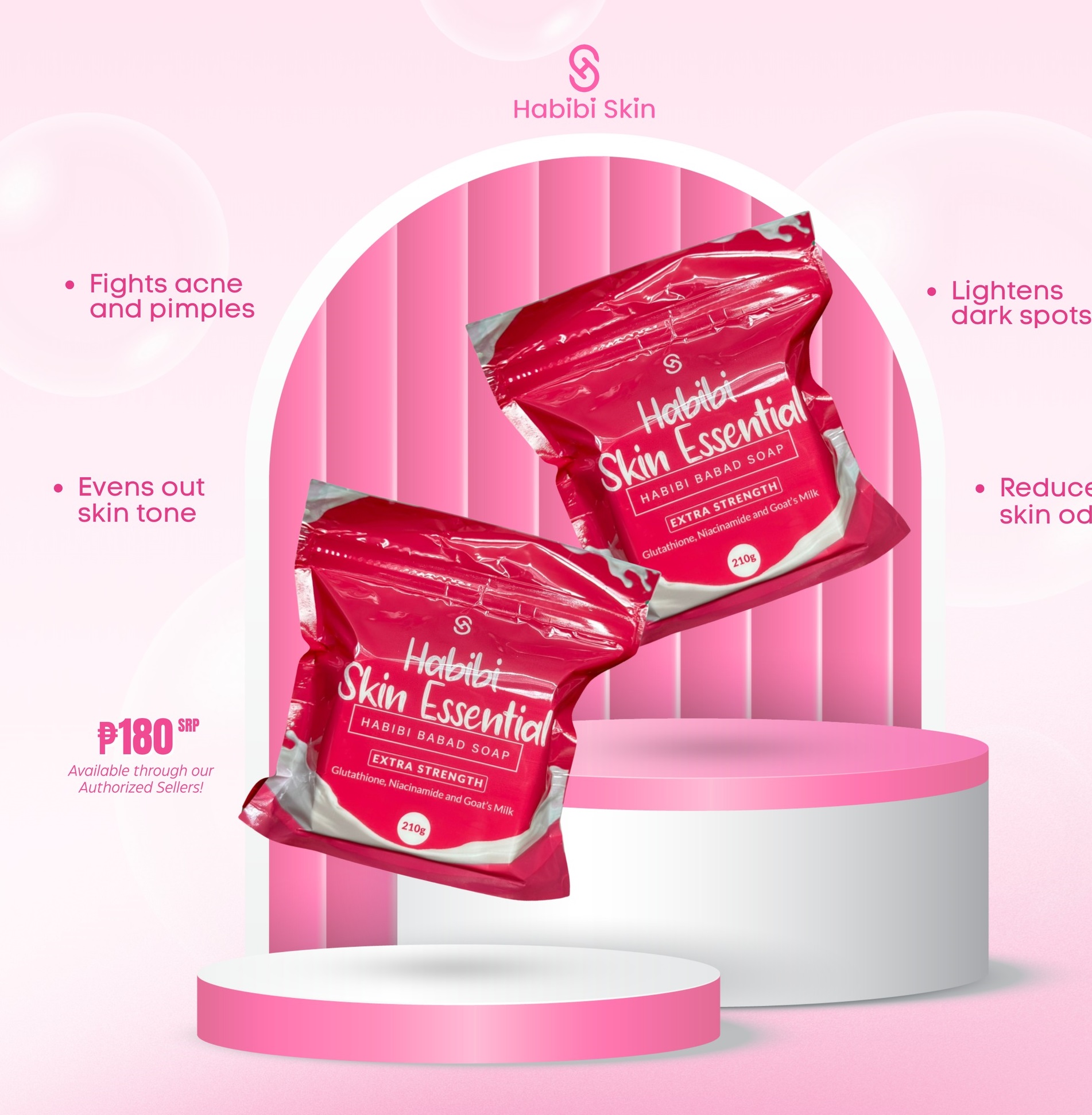 HABIBI SKIN ESSENTIAL Babad Soap Extra Strength Face Body Intense ...