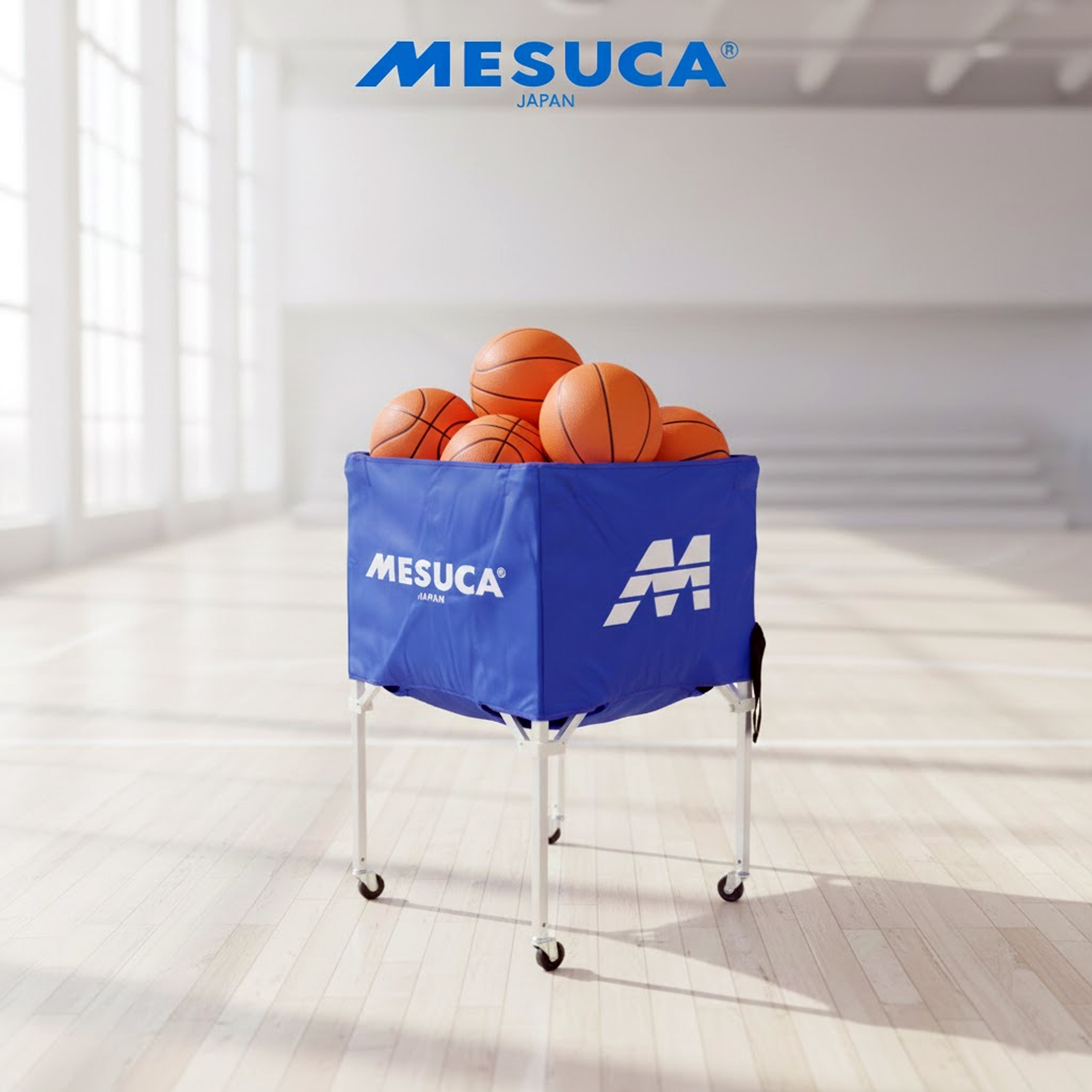 Mesuca Japan Sports | Training Ball Cart - High-Qualty with Wheels ...