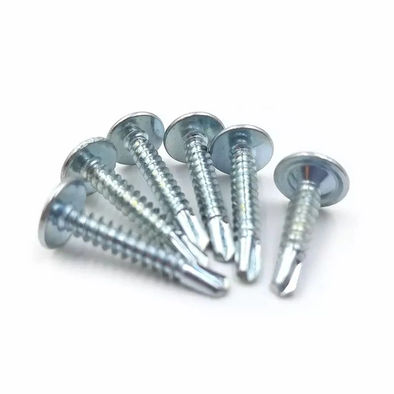 100PCS Pan Head Metal Screw Self-Tapping 1/2 inch to 1 inch Hardiflex ...